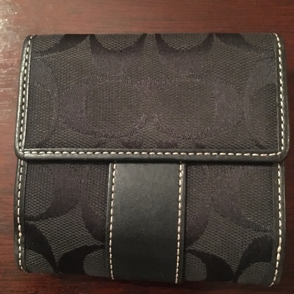 Coach | Bags | Coach Signature Mini Wallet | Poshmark